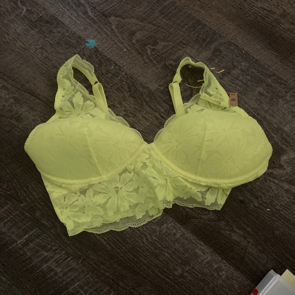 Victoria's Secret | Intimates & Sleepwear | Brand New Yellow Lace Bra ...